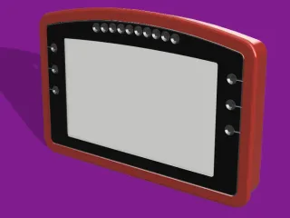 Motec C127 Dash Flush Mount by Tom Yum | Download free STL model ...