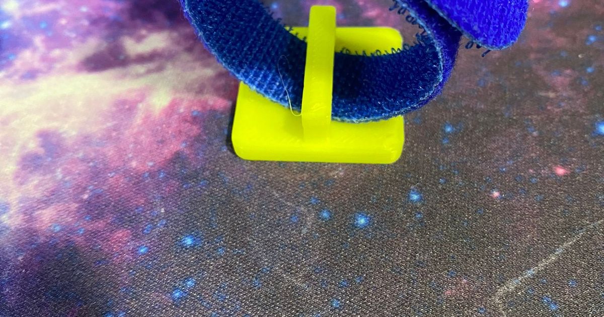 Velcro Mount by jasonk | Download free STL model | Printables.com