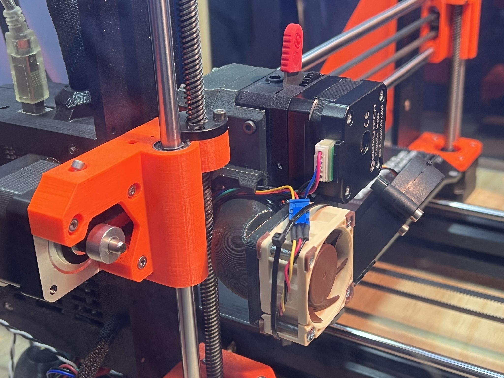 40mm right angle fan adapter for 10mm fan mount by aeberbach | Download ...