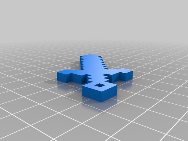 Minecraft Tools with Keychain Hole (Tools Separated) by TheCatMan2000 ...