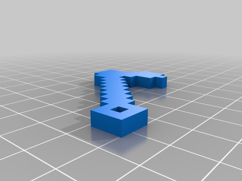 Minecraft Tools with Keychain Hole (Tools Separated) by TheCatMan2000 ...