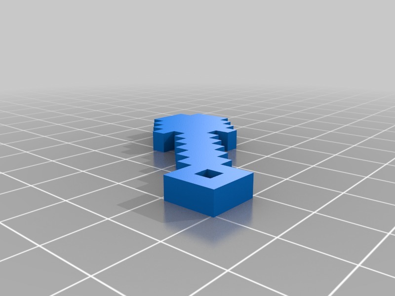 Minecraft Tools with Keychain Hole (Tools Separated) by TheCatMan2000 ...