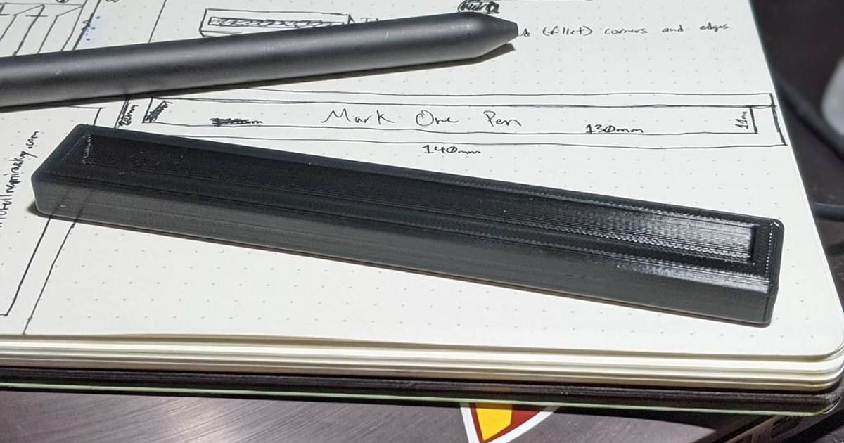 Studio Neat - Mark One Pen - Desktop Holder/Tray by GeneralDefyre ...