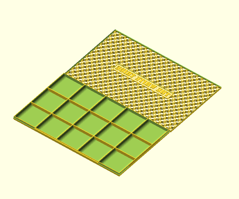 Wargame Counter Storage Box (parametric) by MysteryDough | Download ...