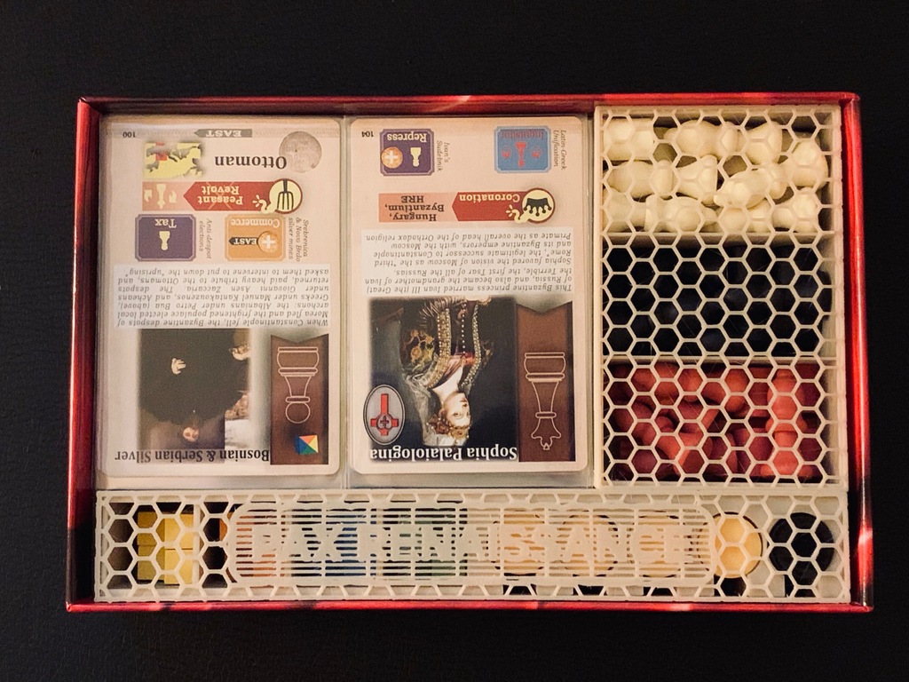 Parametric Pax Renaissance Insert by MysteryDough | Download free STL ...