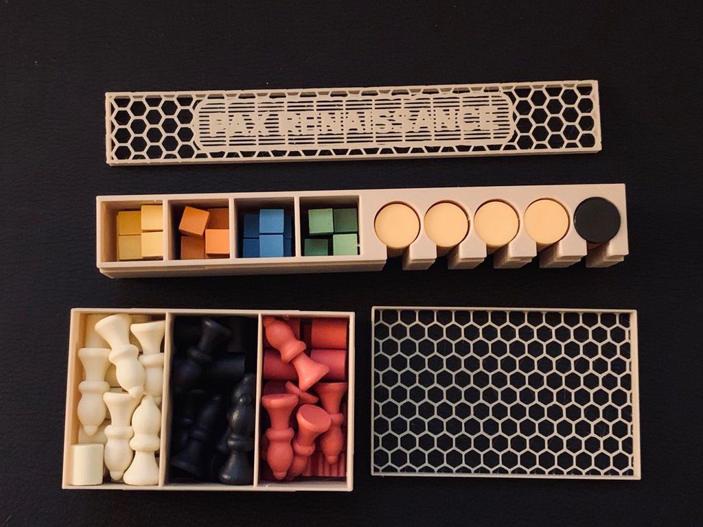Parametric Pax Renaissance Insert by MysteryDough | Download free STL ...