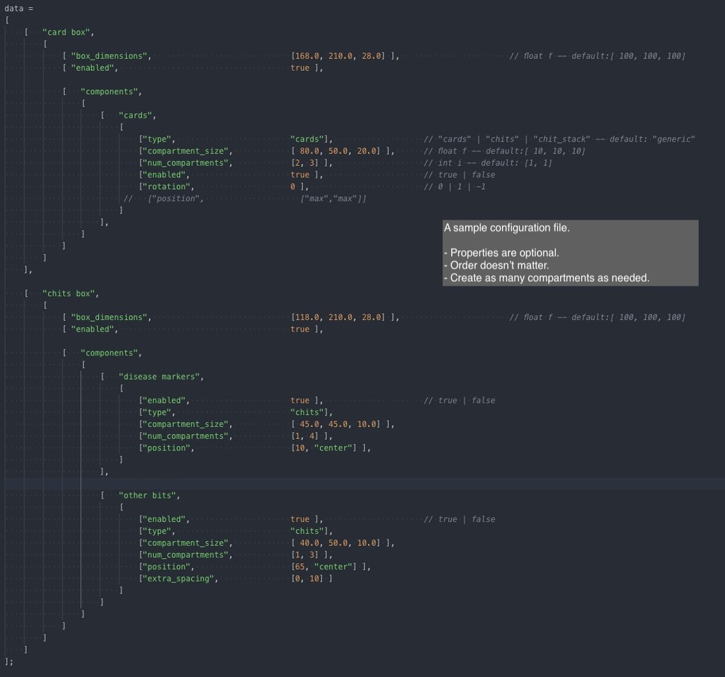 The Board Game Insert Toolkit - Parametric Box Design by MysteryDough ...