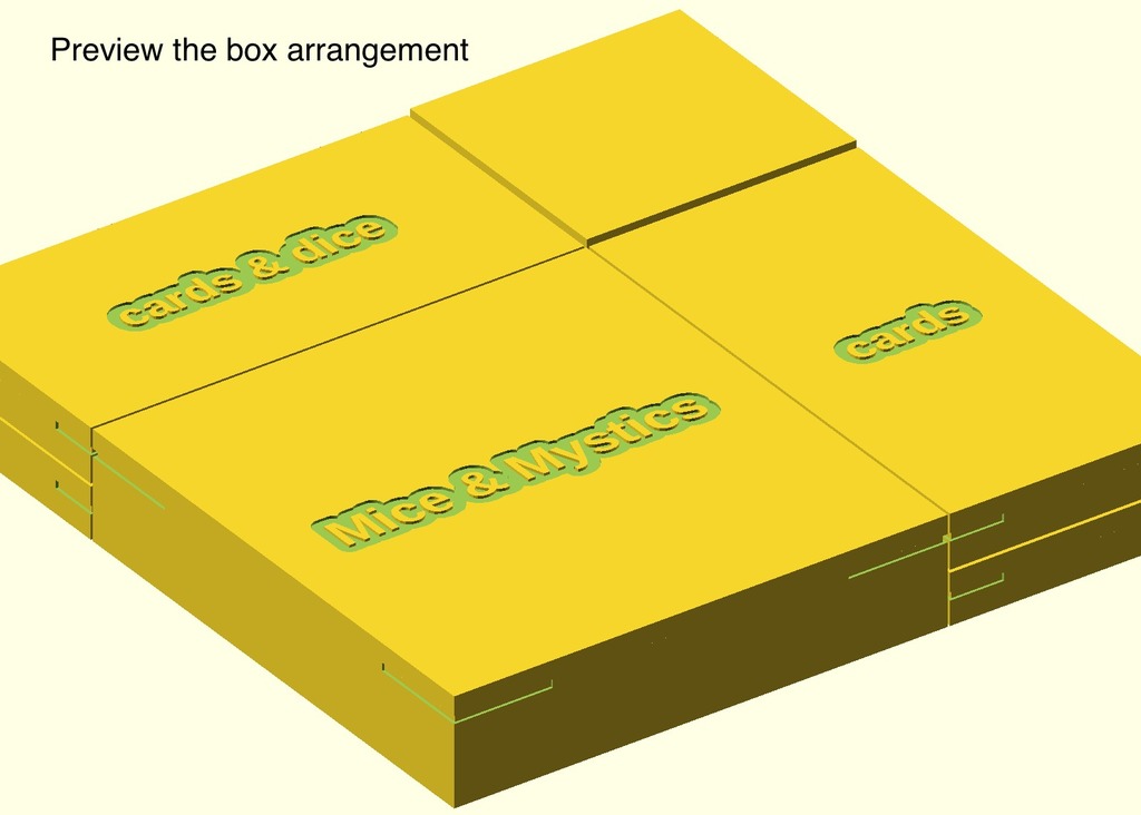 The Board Game Insert Toolkit - Parametric Box Design by MysteryDough ...