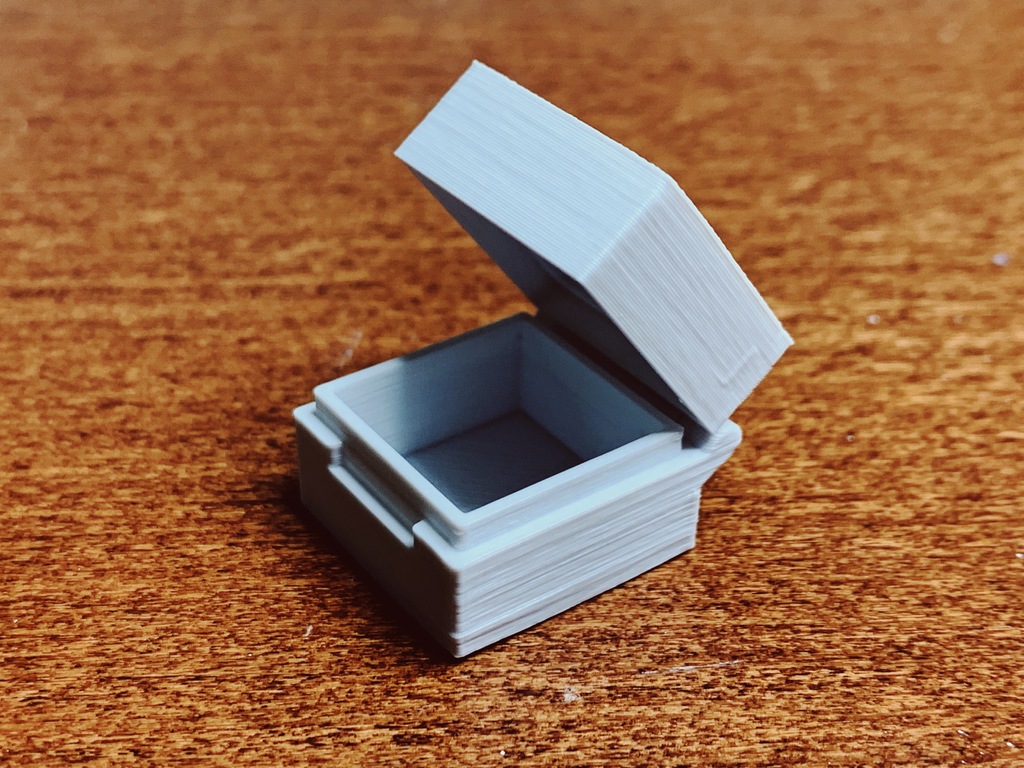 Parametric Hinged Box Plus, printable in one piece. by MysteryDough ...