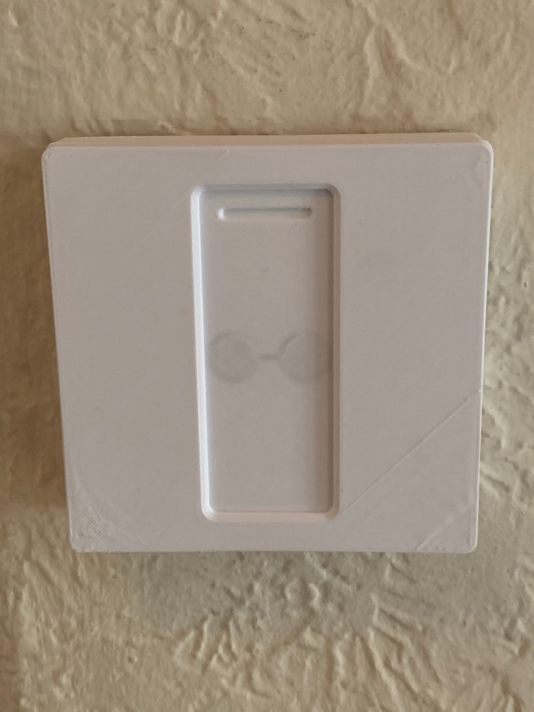 Philips Hue Dimmer switch-holder plate cover US (2 gang) by ...