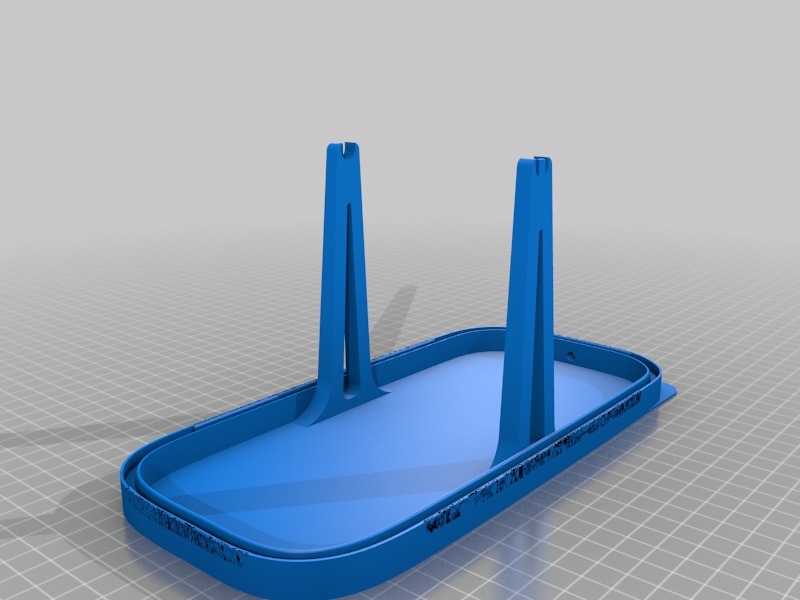 Filament Spool Stand for Rubbermaid Container by MysteryDough ...