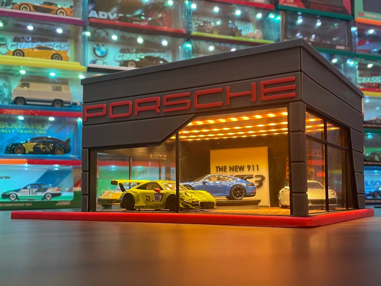 Porsche Showroom (1/64 Car Showroom, Generic Variant Included) by ...