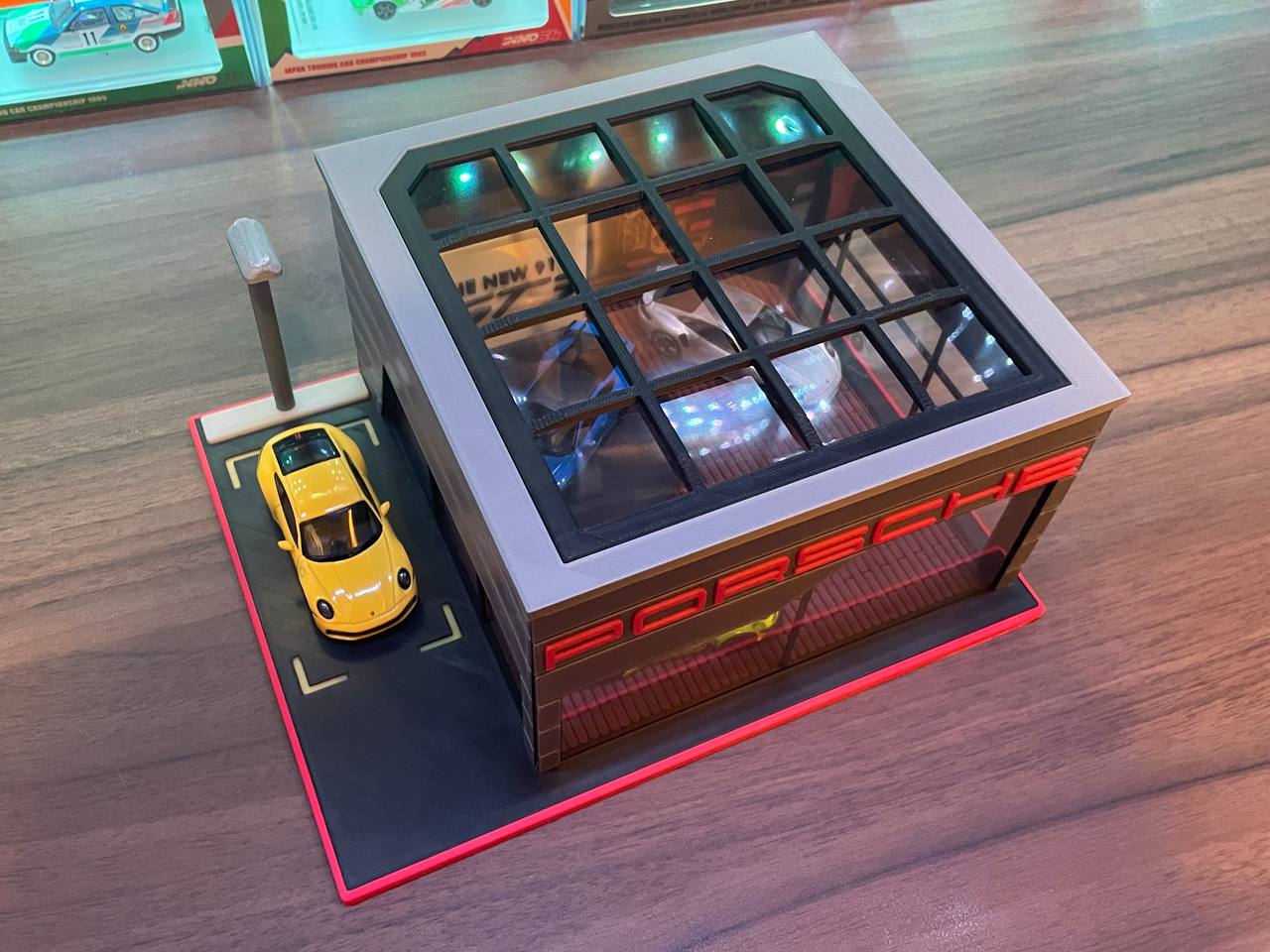 Porsche Showroom (1/64 Car Showroom, Generic Variant Included) by ...