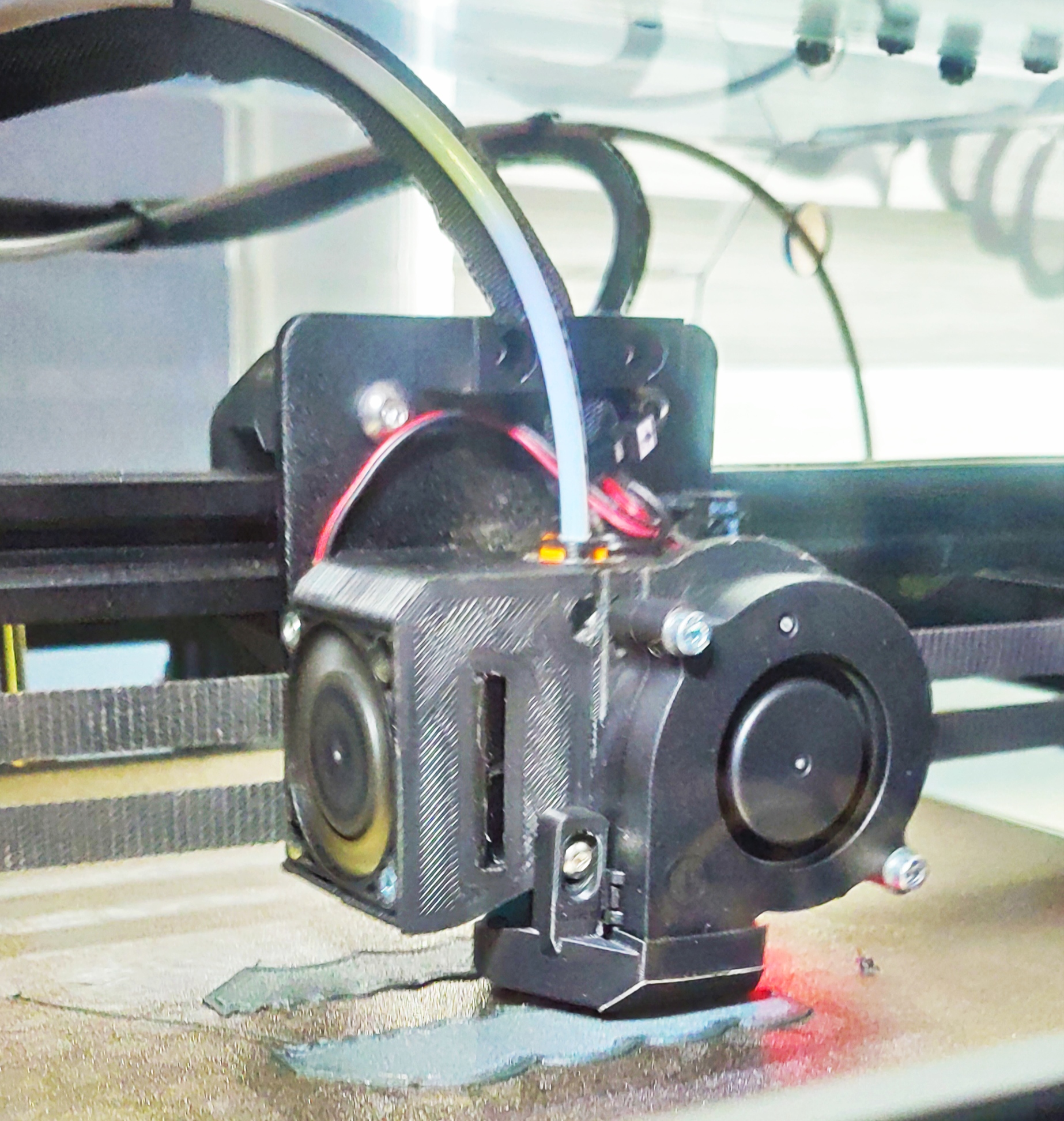 Compact E3D V6 mount for Creality CR10, Ender3, Ender6 by webmoon ...