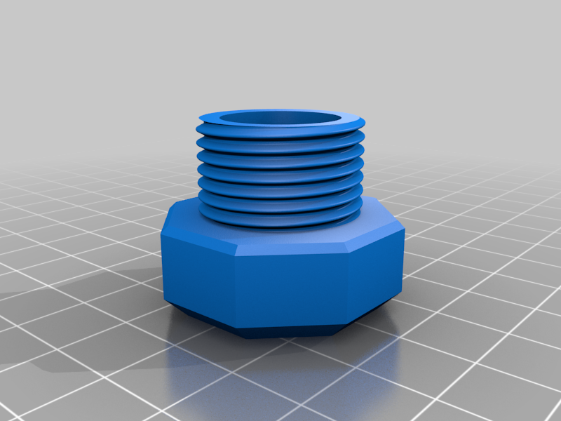 Scuba DIN Valve cover by WackoPrints | Download free STL model ...