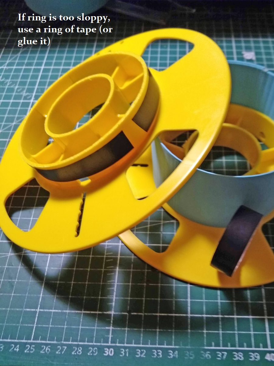 Resize your spool with a simple ring and some sweat. by Coat | Download ...