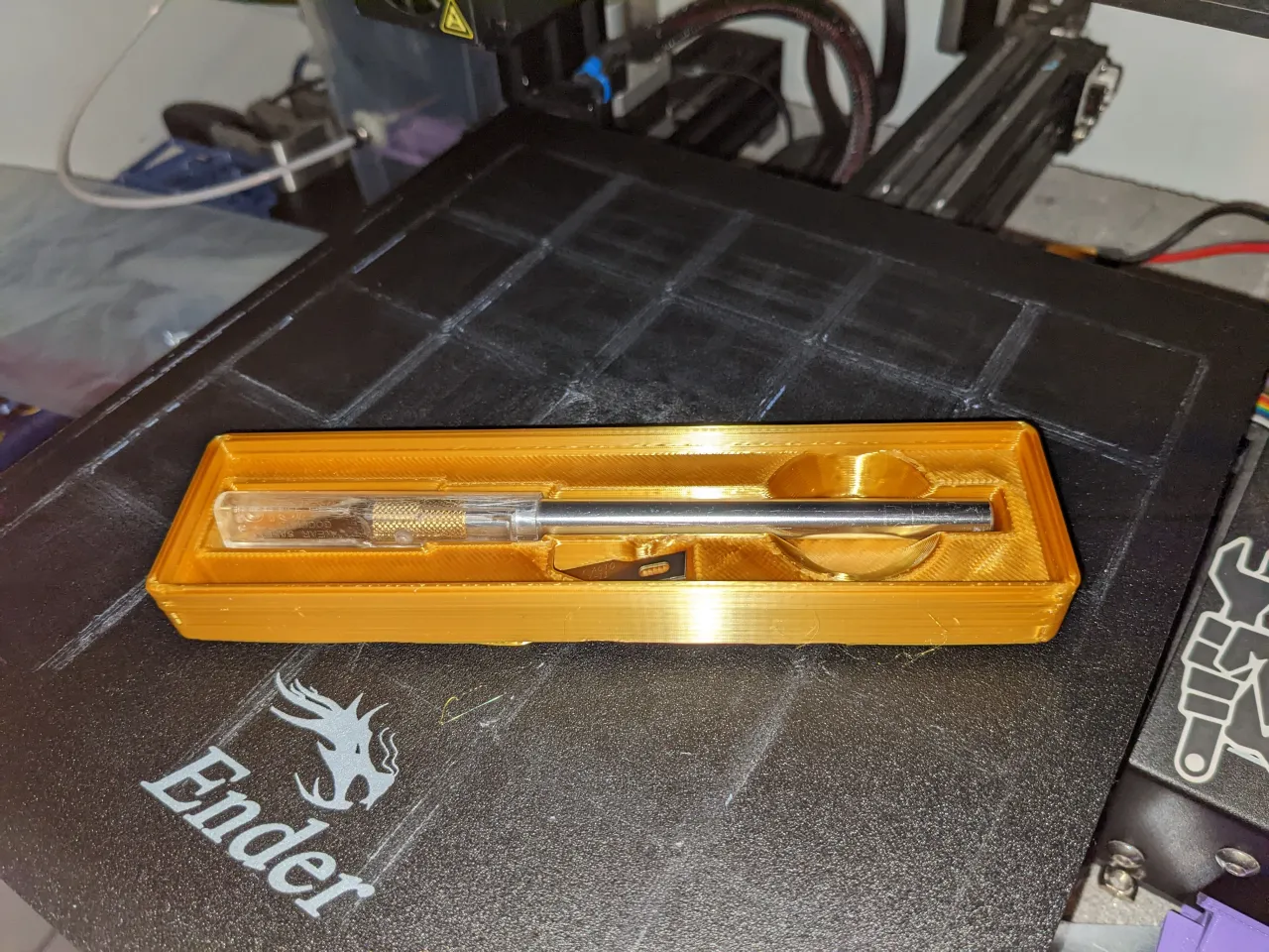 Stackable Exacto and blade grid by Kwak | Download free STL model ...