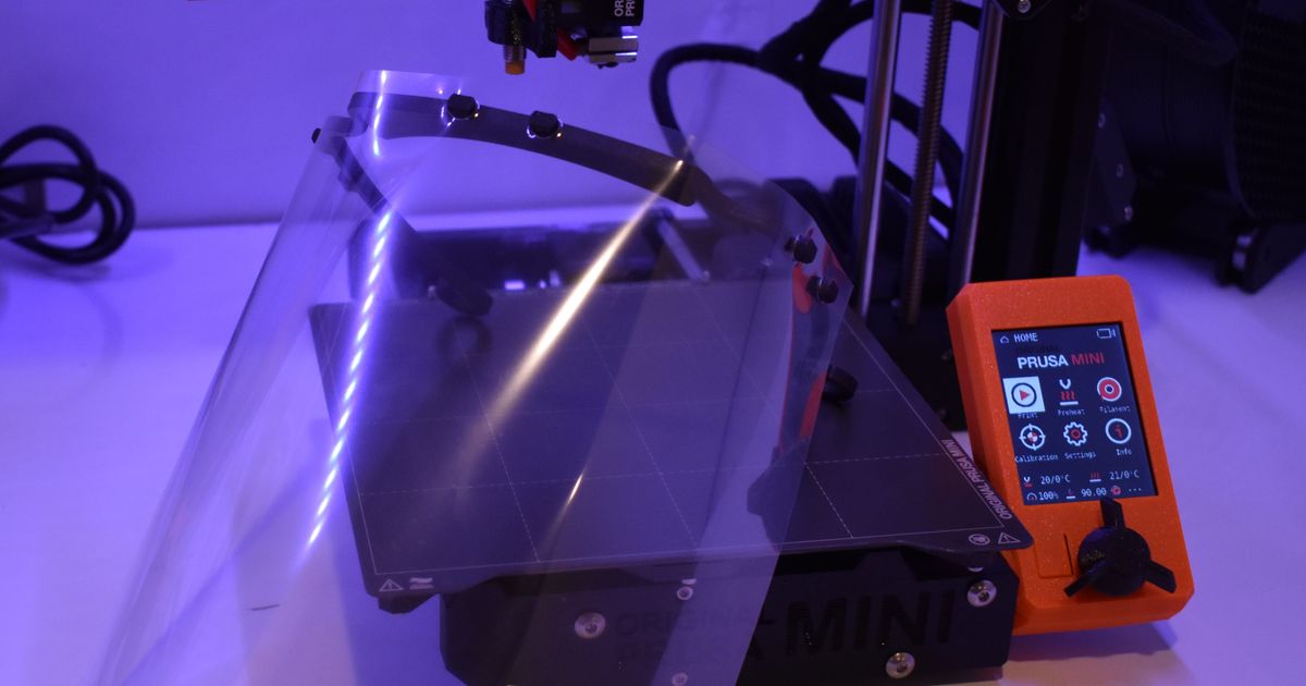 Mini Face Shield - 3D Verkstan (US Version) by Brent Werder Design ...