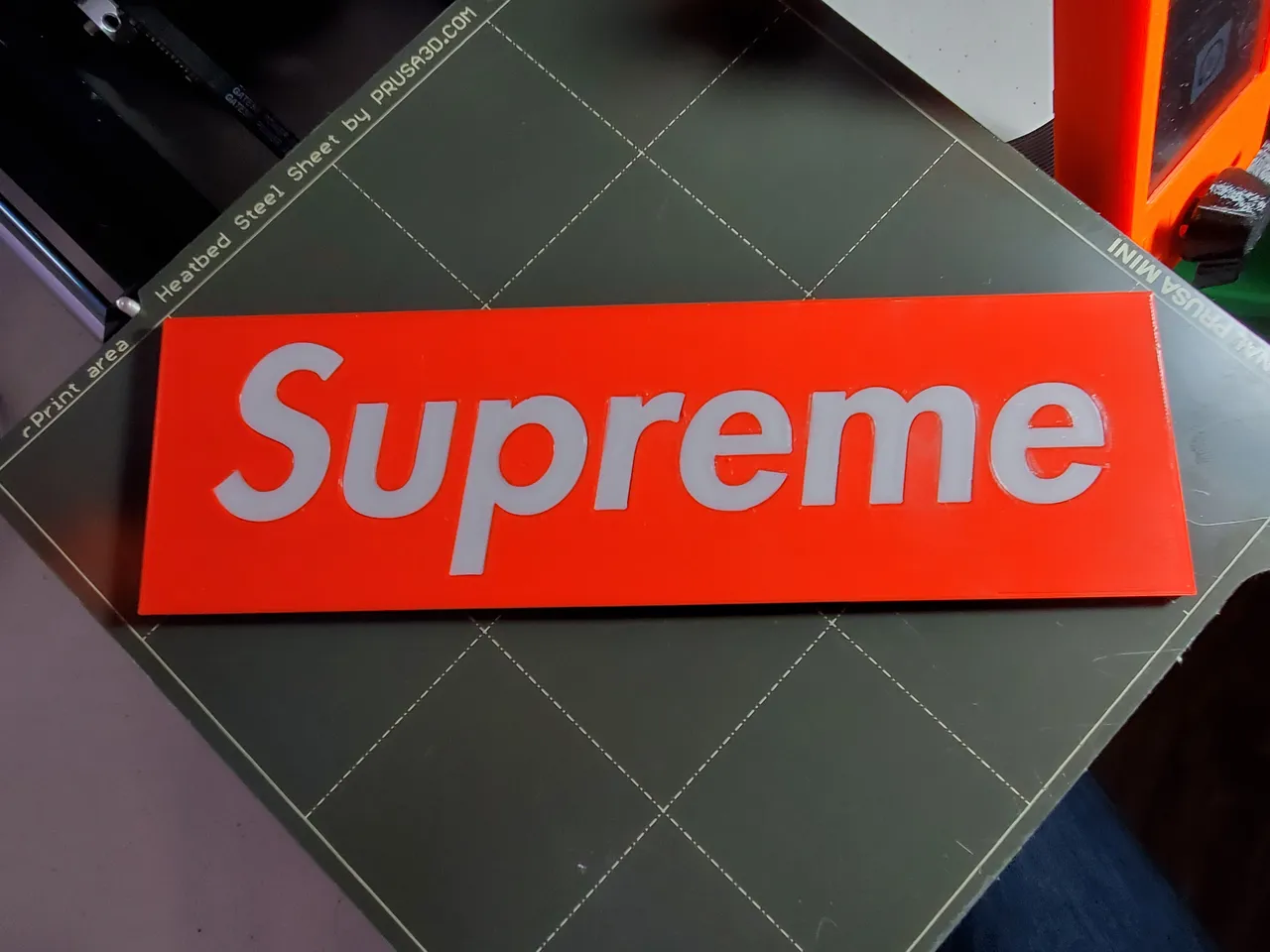 Supreme box logo by ter | Download free STL model | Printables.com