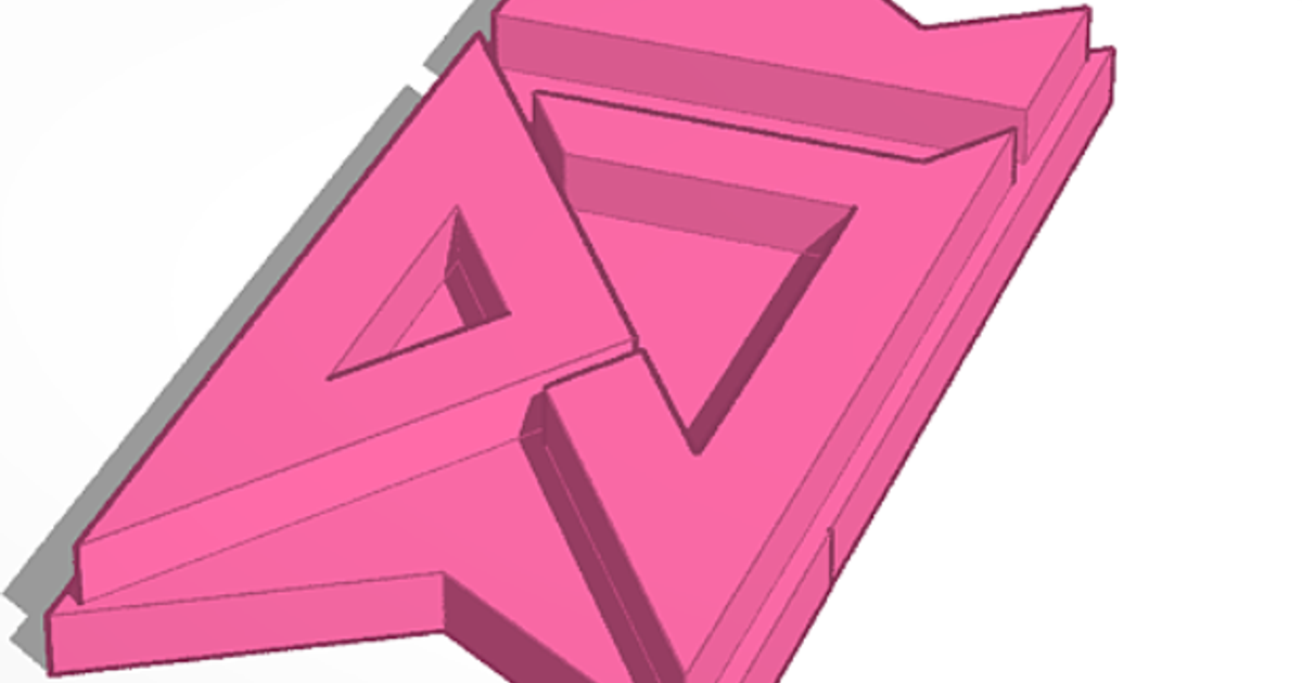 DJMAX Respect Pin logo by DANCERMACHINE | Download free STL model ...