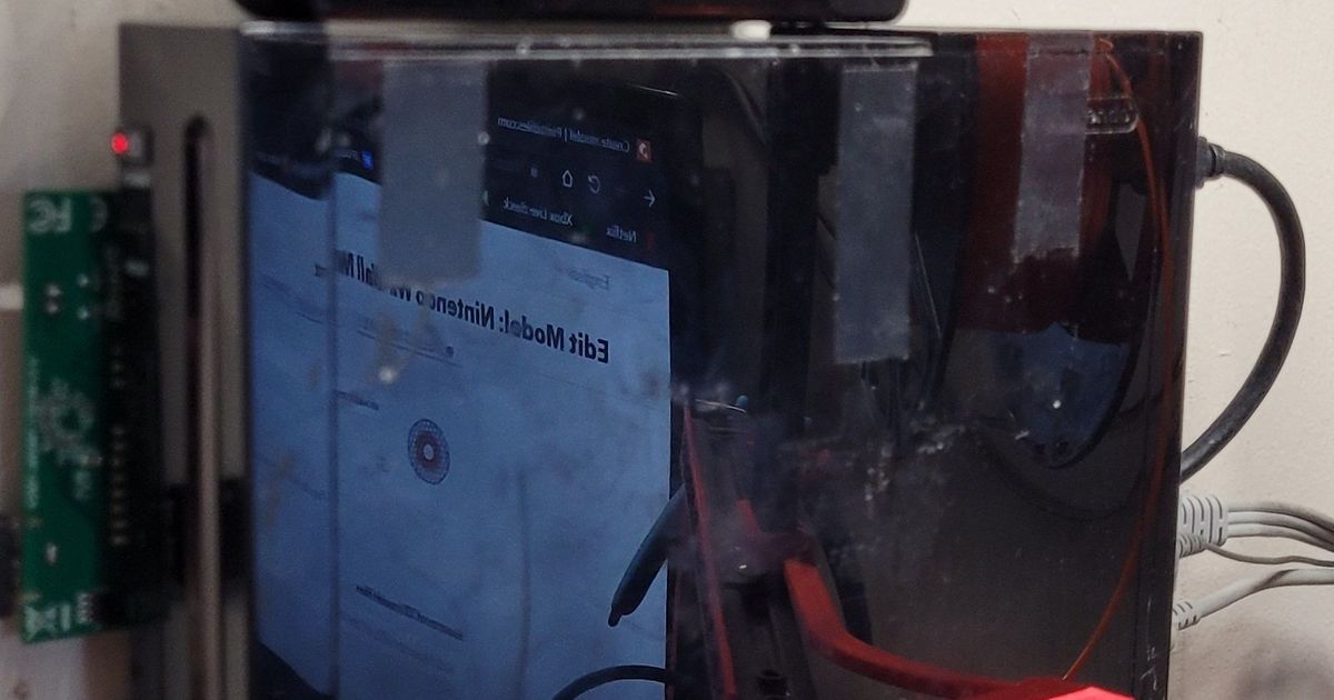 Nintendo Wii Wall Mount by MSkillet | Download free STL model ...