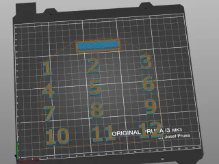 Clock numbers by dalibor | Download free STL model | Printables.com