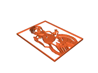 Jinx Wall Art by Sho rty | Download free STL model | Printables.com