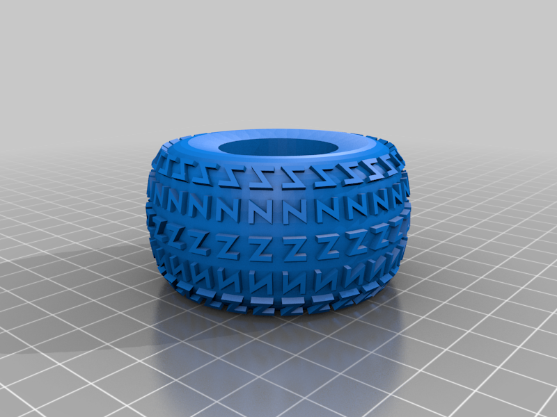 Front and Rear Tires for Tyco Turbo Hopper Taiyo Jet Hopper by Zedic ...