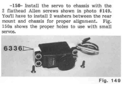 Classic RC10 Gold Pan Servo Mount Posts Part 6336 by Zedic | Download ...