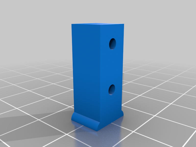 R/C Standard Servo Mount Posts for Custom Pan Car, RC10, etc. by Zedic ...