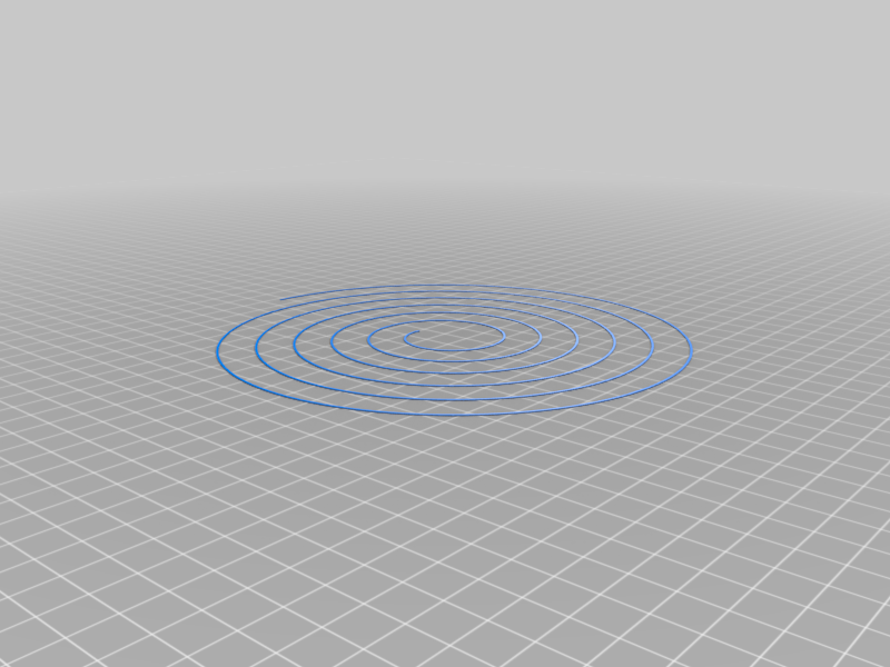 Bed Level Z-Offset Tests Spiral Circle and Square 200mm 180mm 160mm por ...