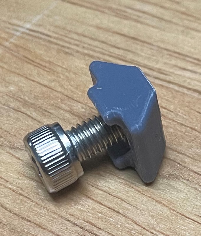 T-nut for 1010 Aluminum extrusion by Gard7 | Download free STL model ...
