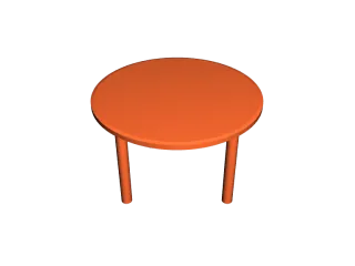 Small Round Table by ProMate04 | Download free STL model | Printables.com