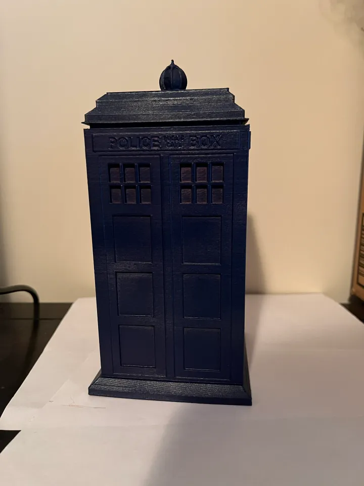 Tardis Vase by Scone Cold | Download free STL model | Printables.com