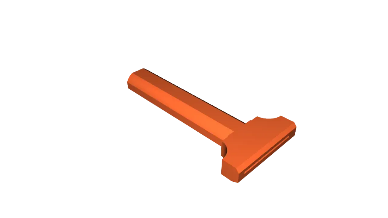 Scraper with replaceable dual sided plastic blades by DodoIsAlive ...