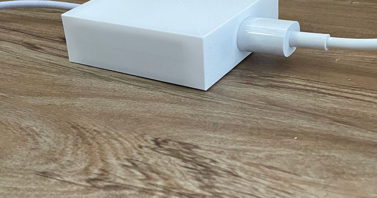 iMac 24 power brick sock by Ted | Download free STL model | Printables.com