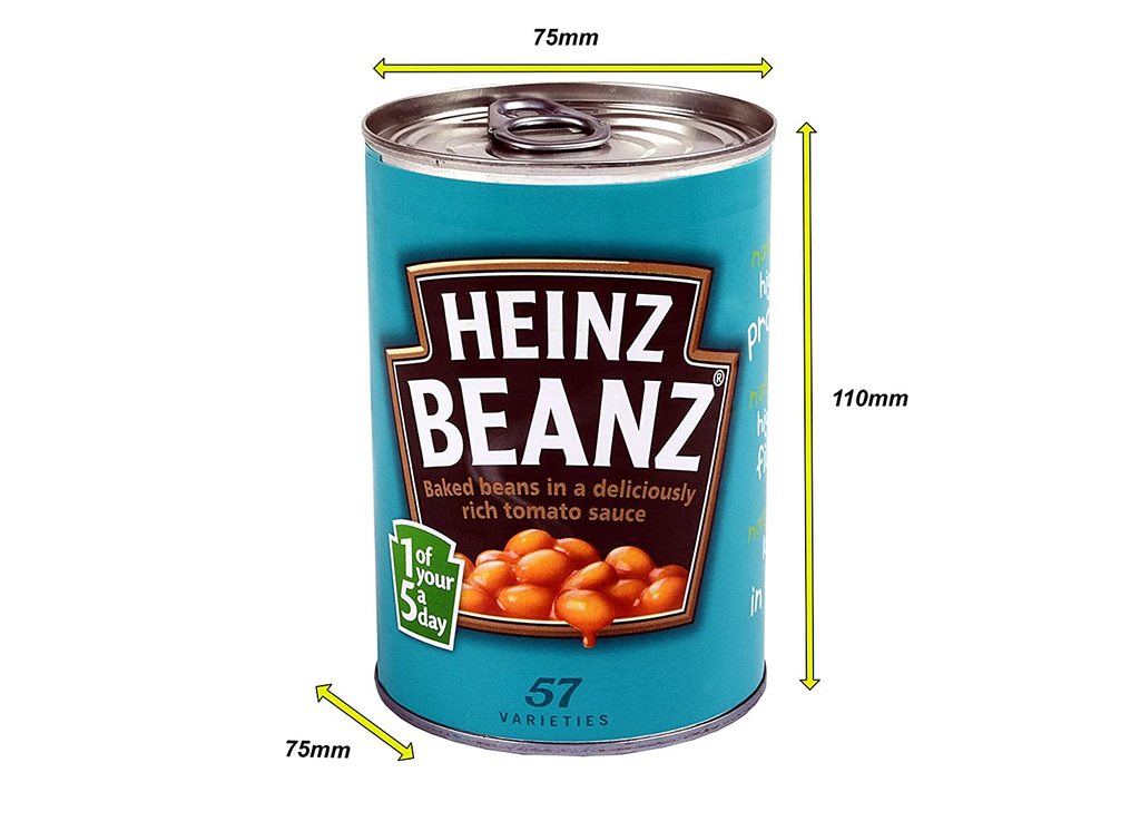 Can Lid (75mm Diameter or 415g, eg Baked Beans) by Paul Baird ...