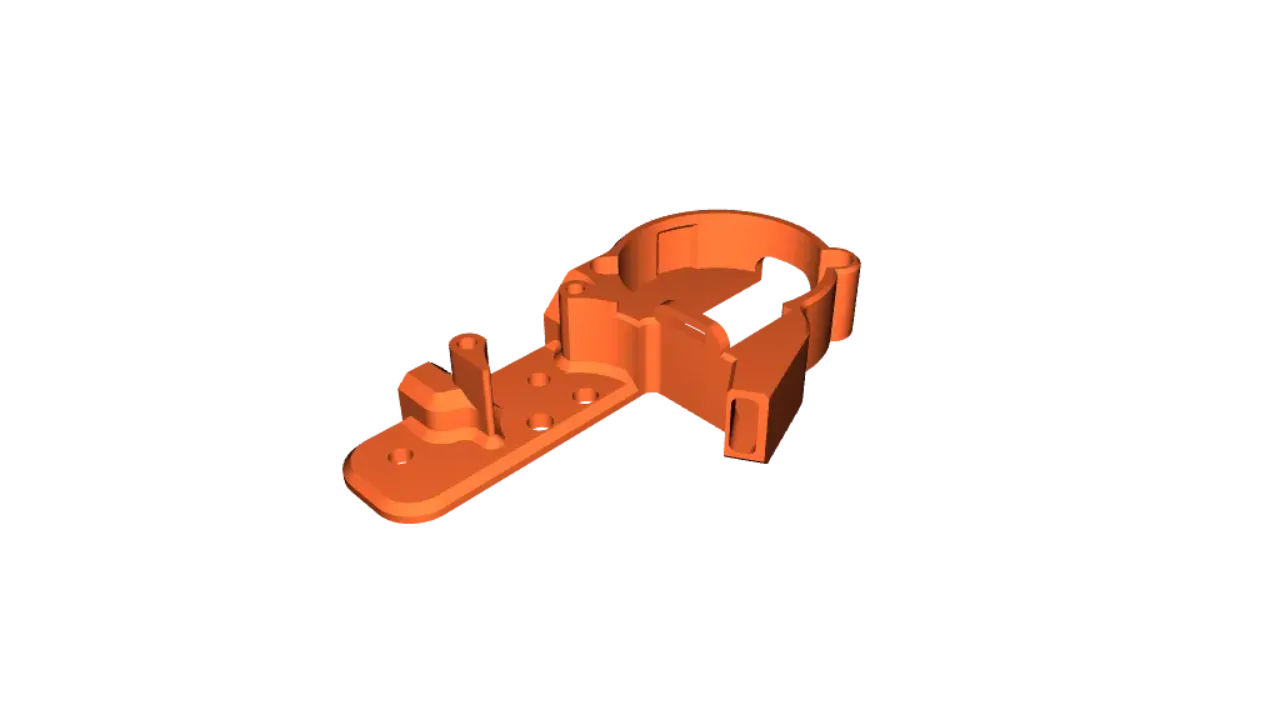 Ender3 Sherpa Mini Hotend Mount by ExtRuben | Download free STL model ...