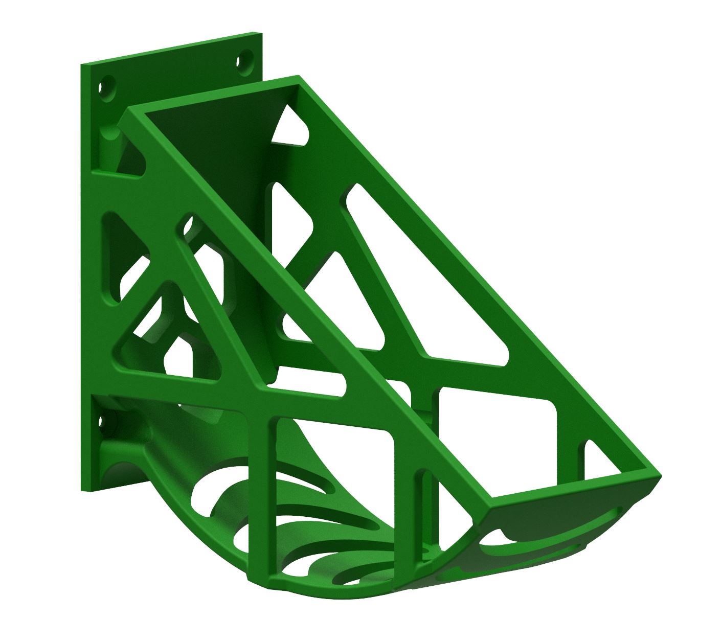 Wall Mounted Filament Holder by Yatuin | Download free STL model ...