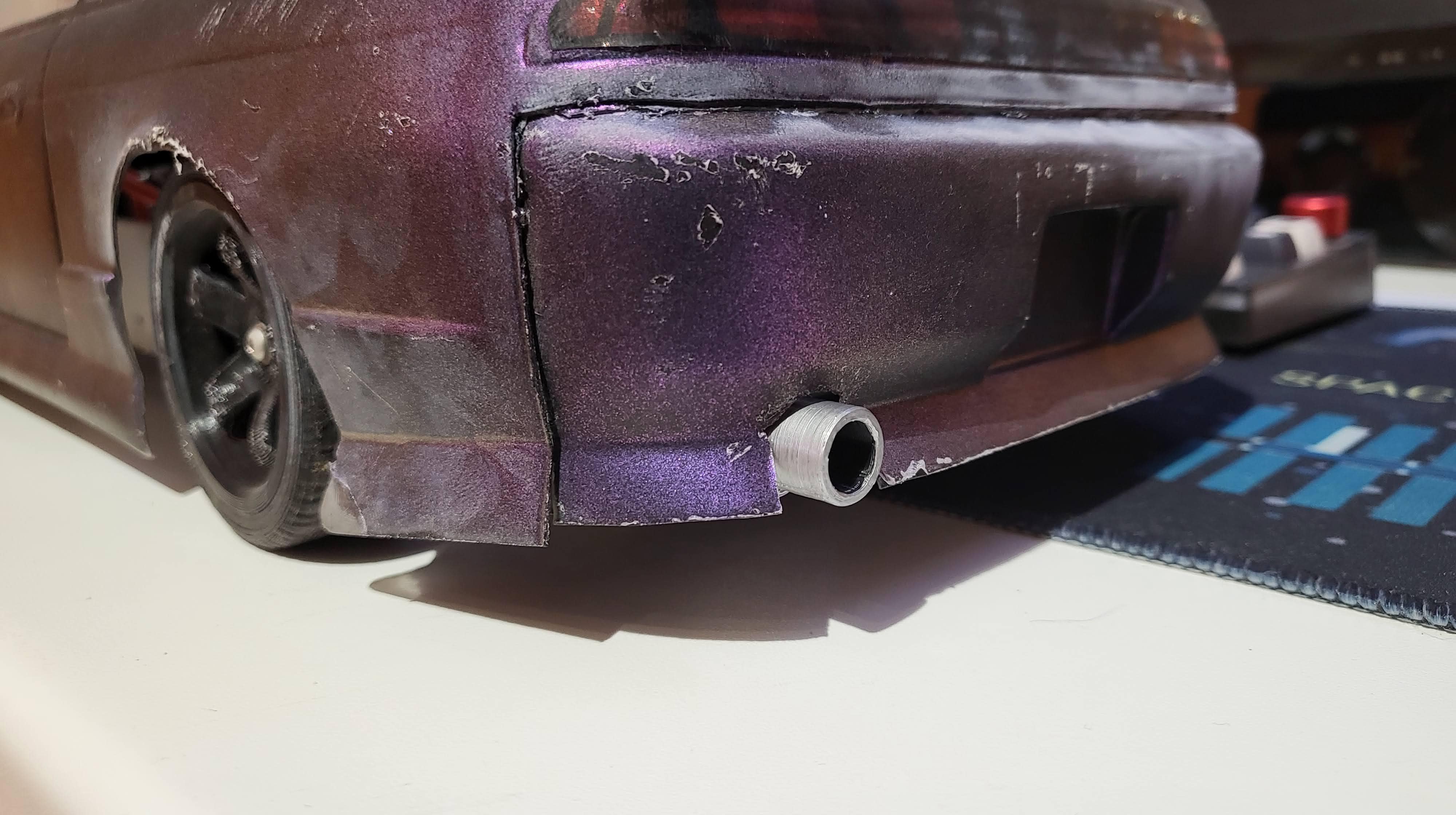 DukeDoks Chasis Adjustable 1/10 Rc Car Exhaust by CervoAutistico ...