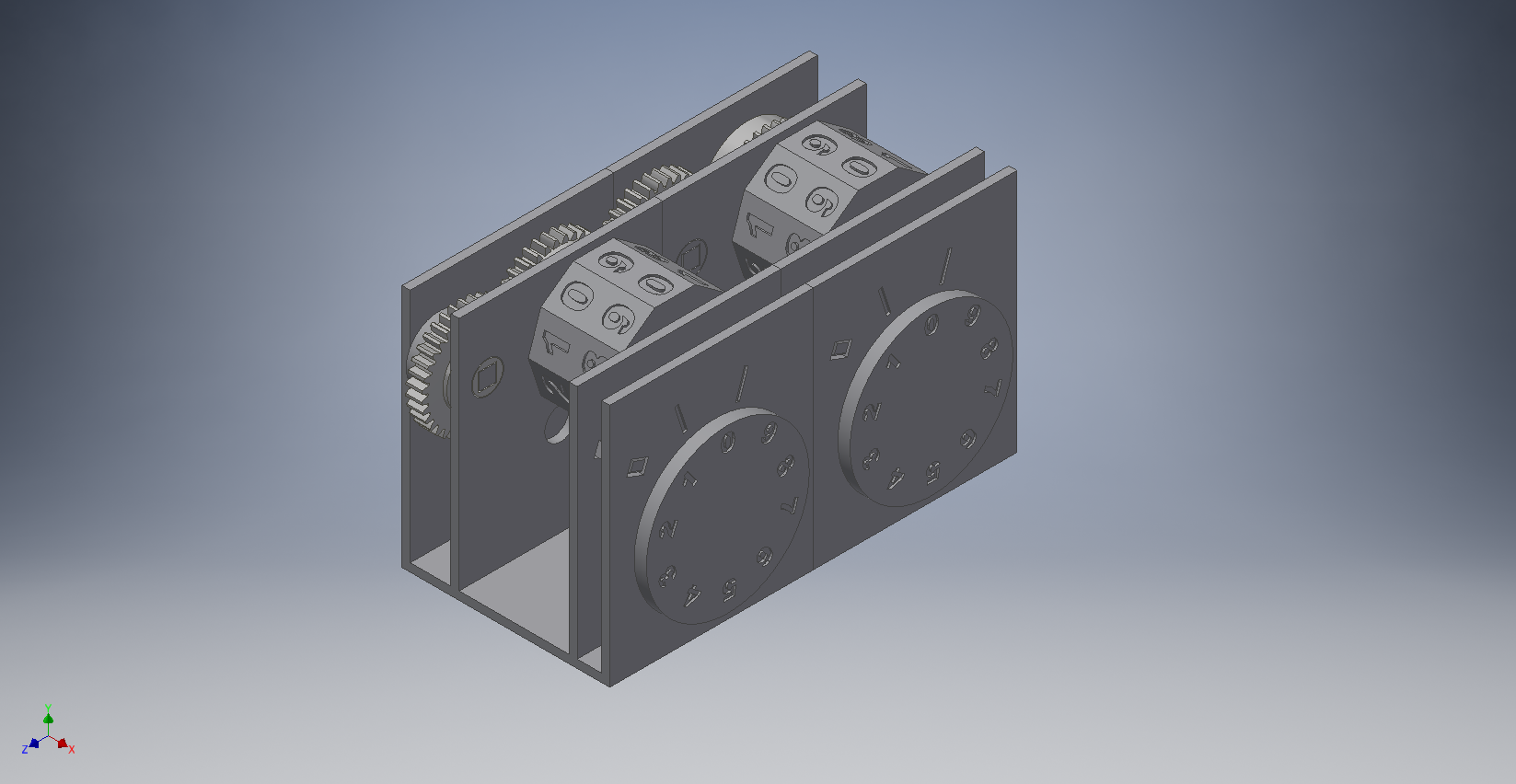 Mechanical calculator (modular design) by José Campos | Download free ...