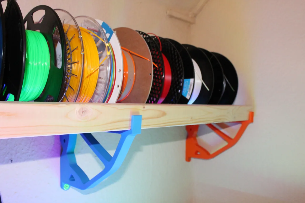 Filament Shelf by dc designs | Download free STL model | Printables.com