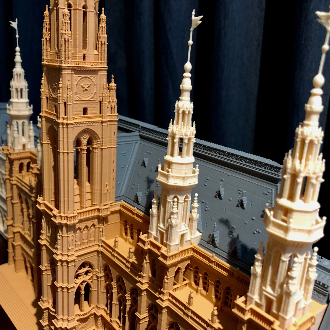 Vienna City Hall - Austria by MiniWorld3D | Download free STL model ...