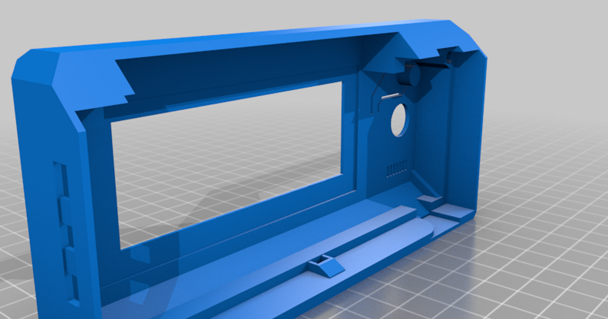 Prusa MK3 LCD cover without text by Jonatan | Download free STL model ...