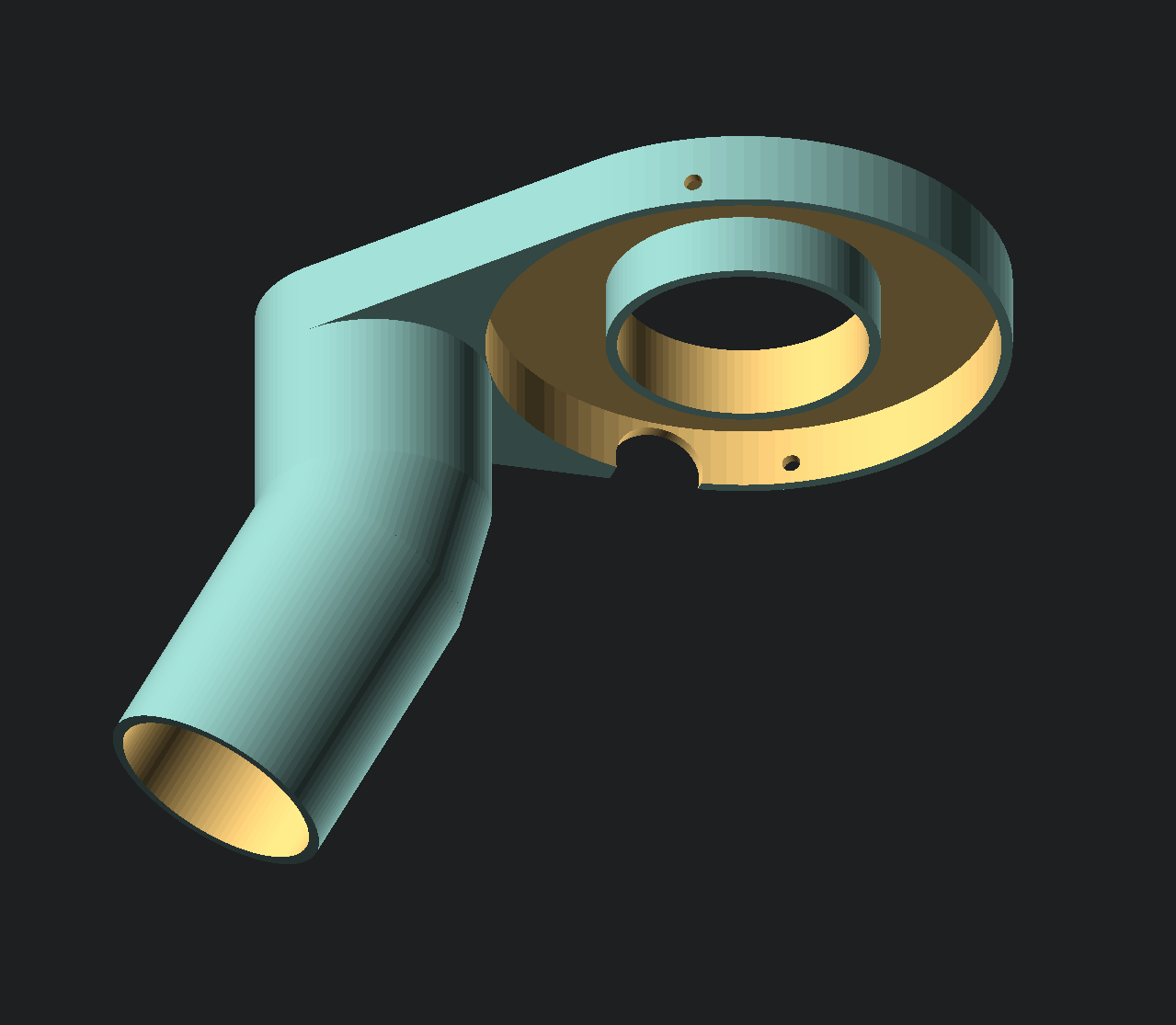 LED Ring Holder - Fan-Funnel-Upgrade - Solder Fume Extractor by ...