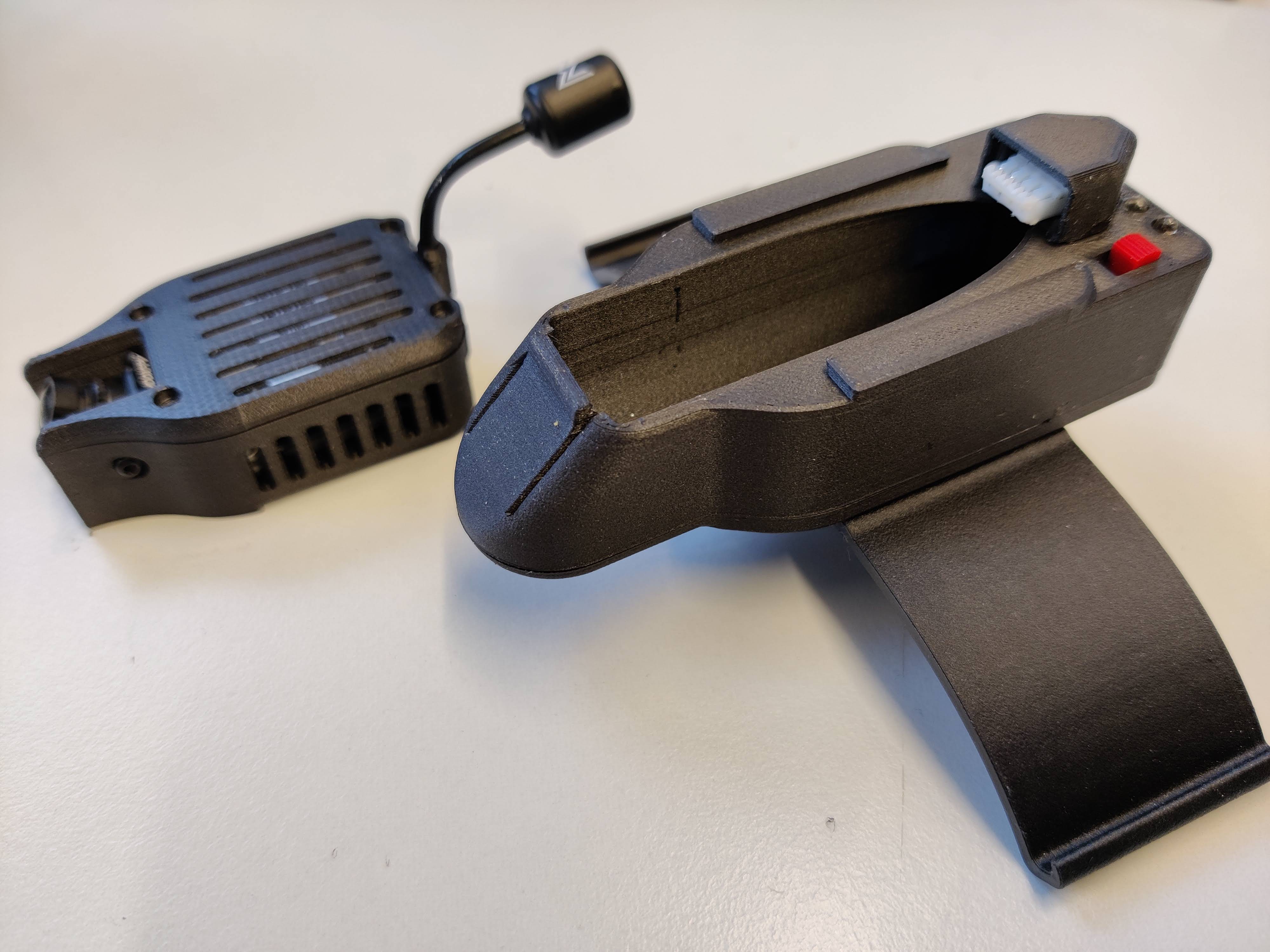 Stand alone DJI FPV pod with mount for Quantum Systems Trinity F90+ by ...