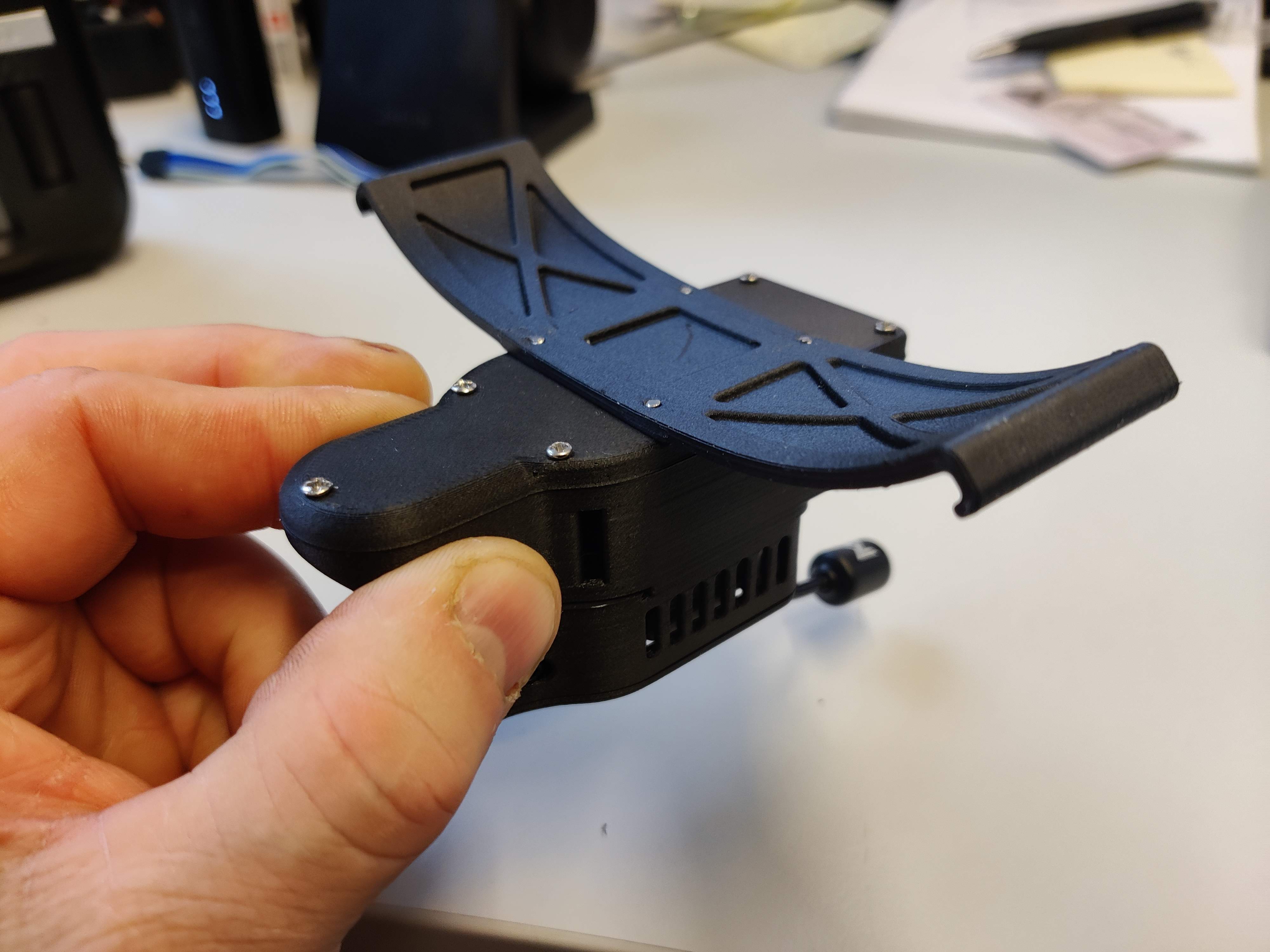 Stand alone DJI FPV pod with mount for Quantum Systems Trinity F90+ by ...
