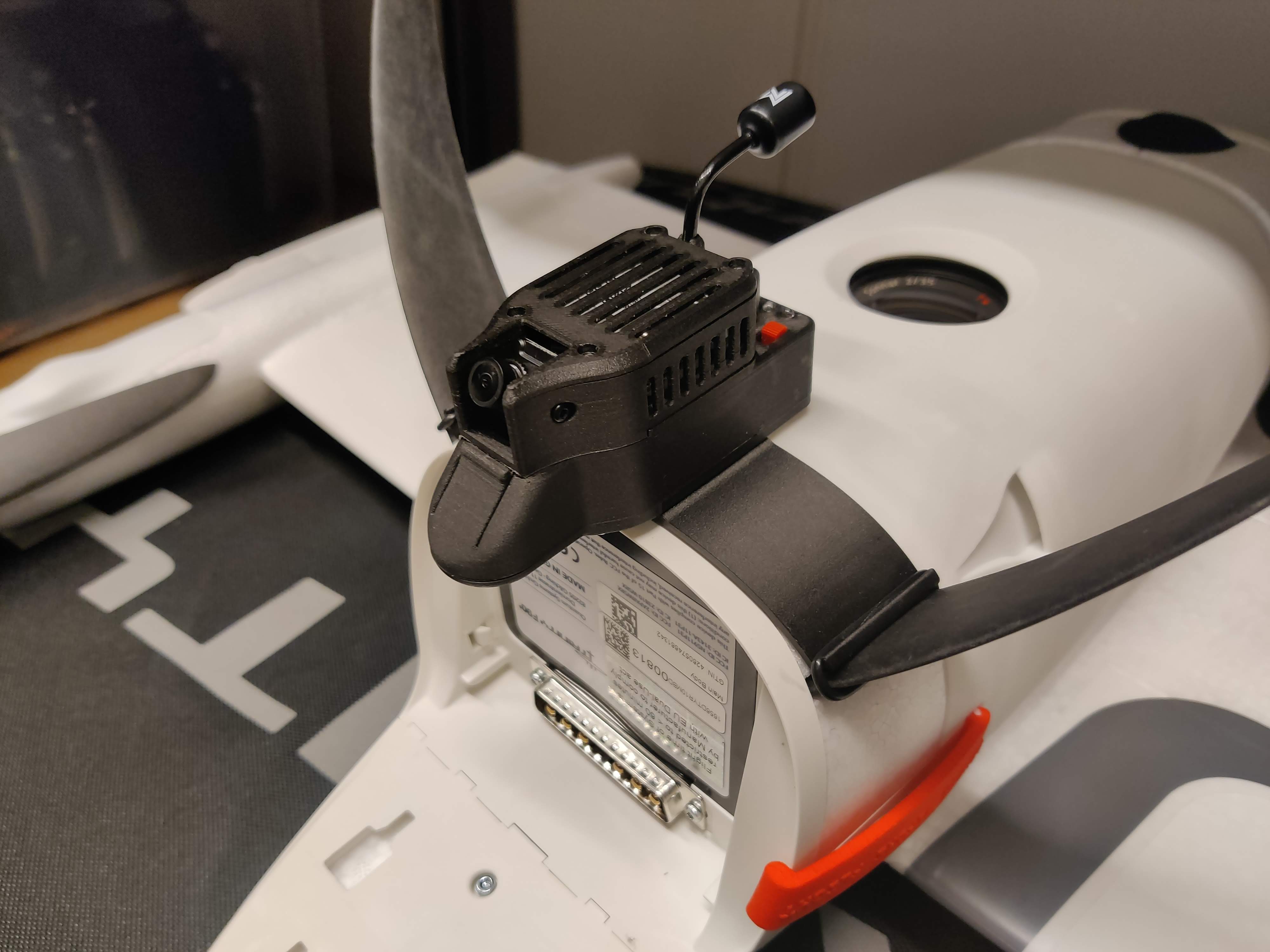 Stand alone DJI FPV pod with mount for Quantum Systems Trinity F90+ by ...