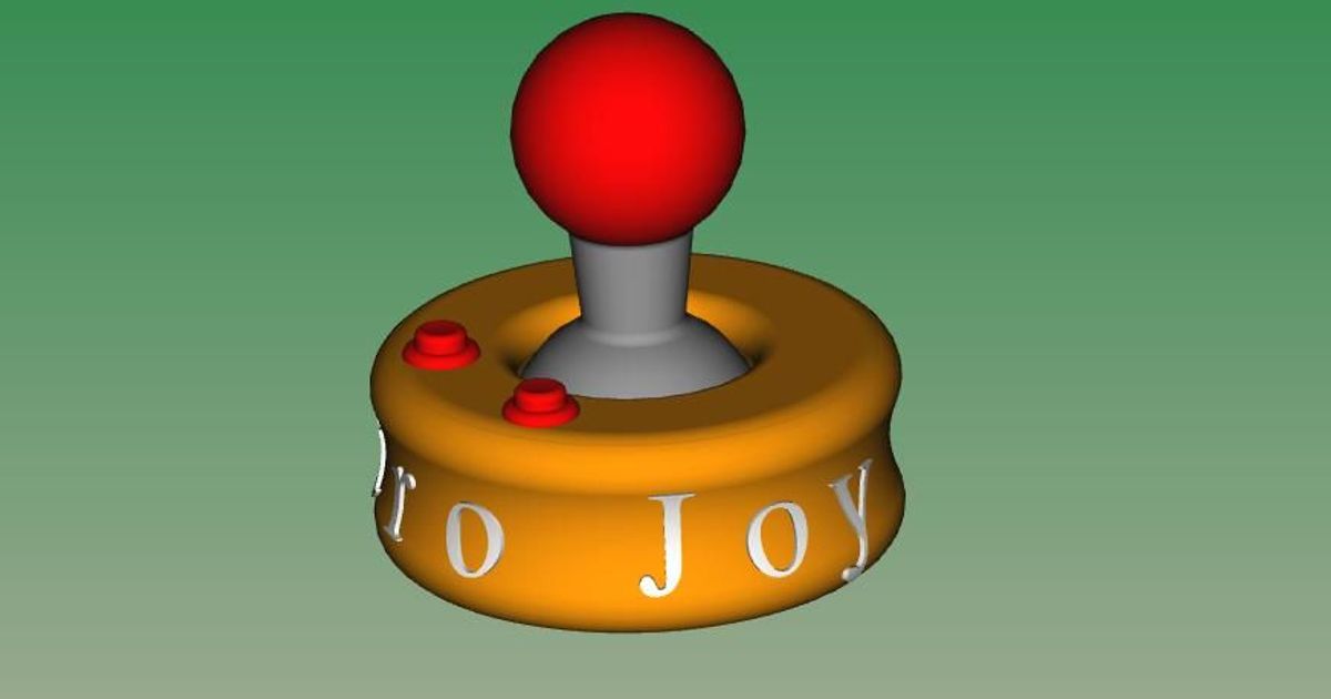 Retro-Joystick-Spielzeug *PRINT in PLACE* by jofeinmechaniker ...