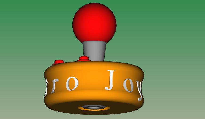 Retro-Joystick-Spielzeug *PRINT in PLACE* by jofeinmechaniker ...